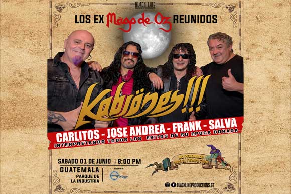 KABRONES - LOS MAGOS DE OZ. Información de próximas fechas y ...