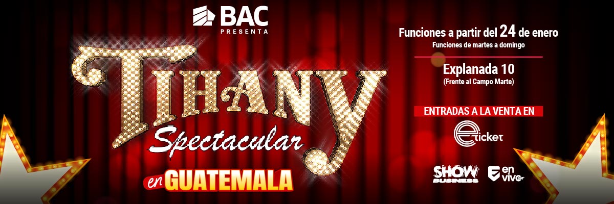 TIHANY. Información de próximas fechas y presentaciones. Compra tus ...
